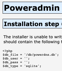 Doesn't work with sqlite · Issue #364 · poweradmin/poweradmin · GitHub