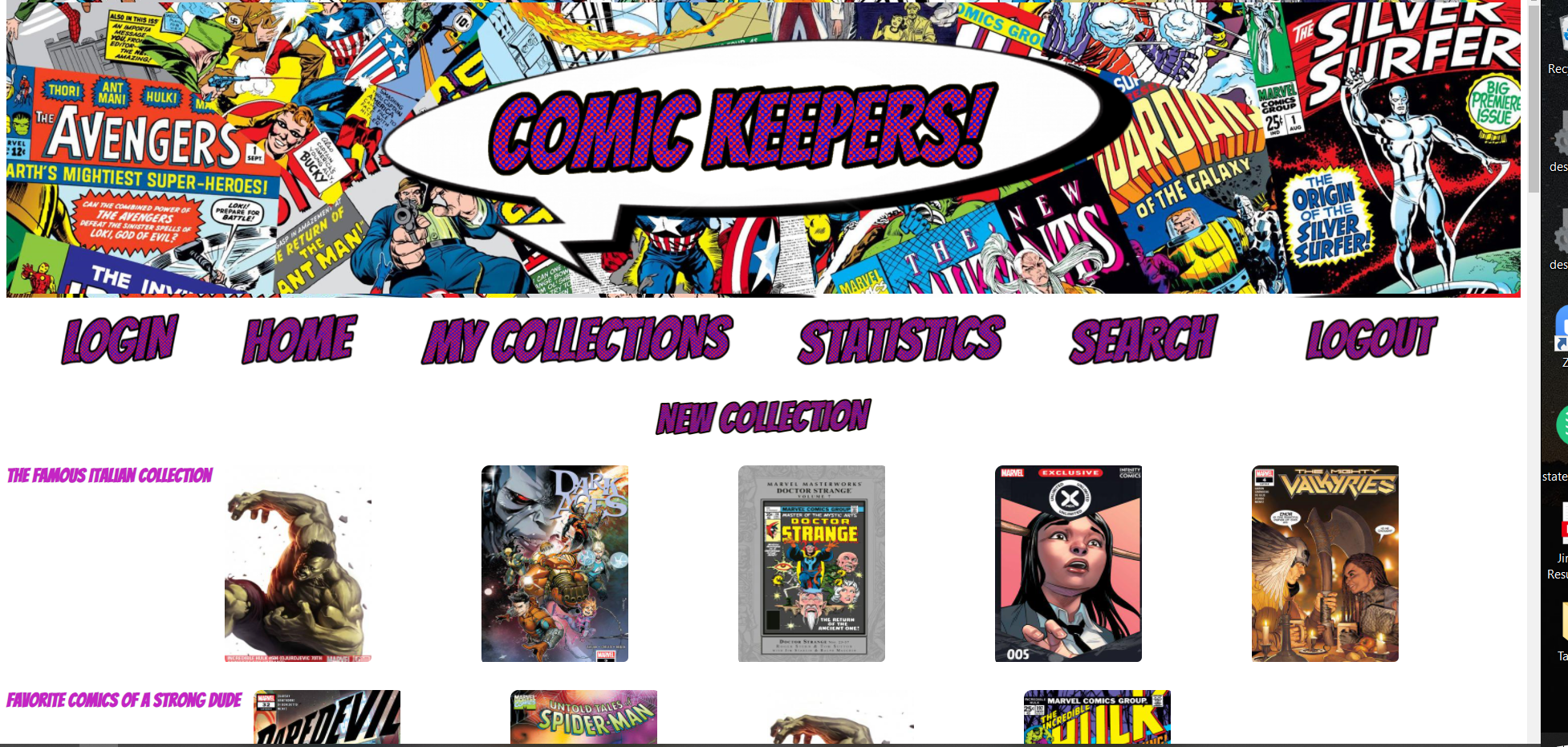 GitHub - Jim-Still/Comic-Keepers