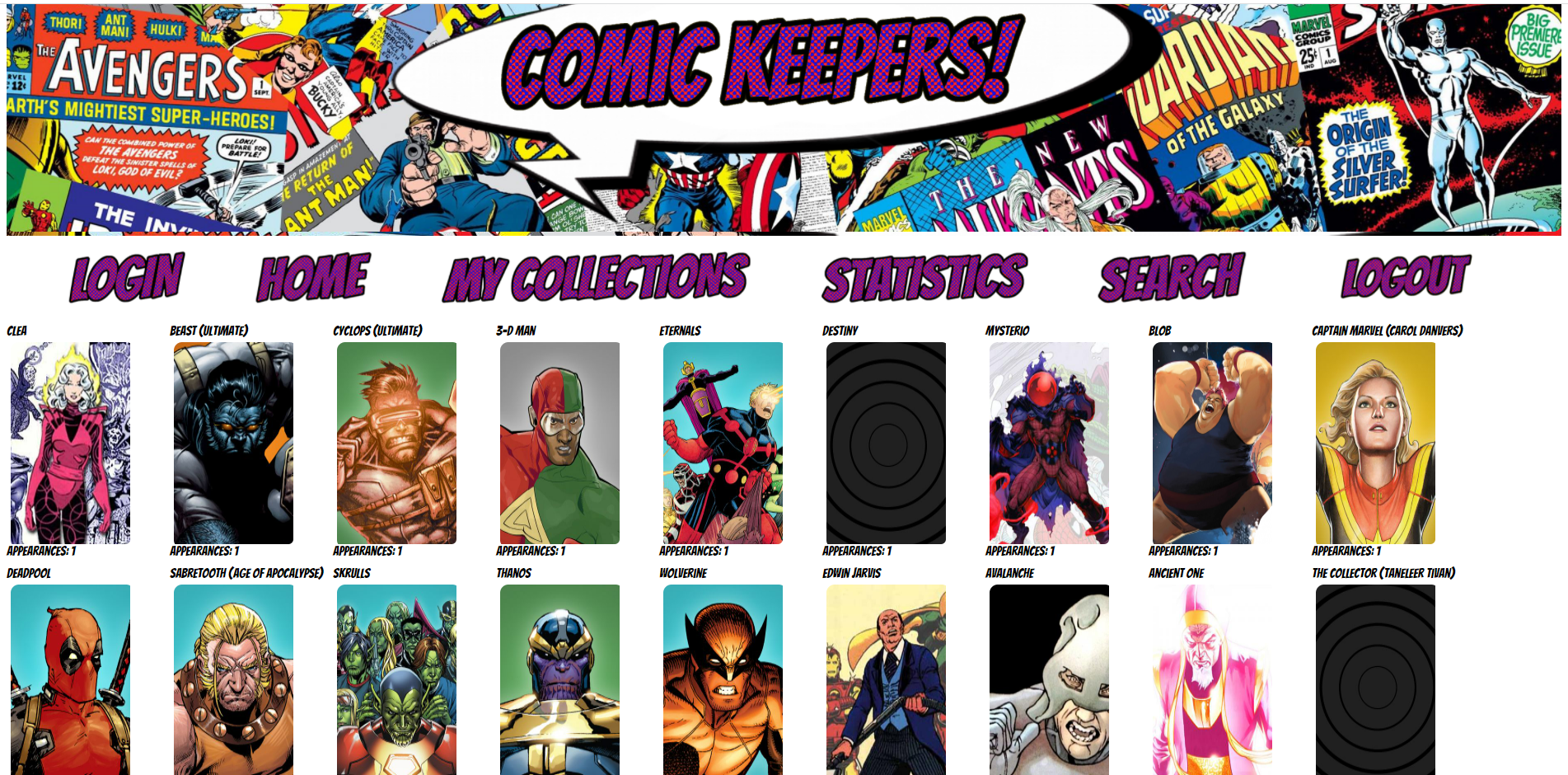 GitHub - Jim-Still/Comic-Keepers