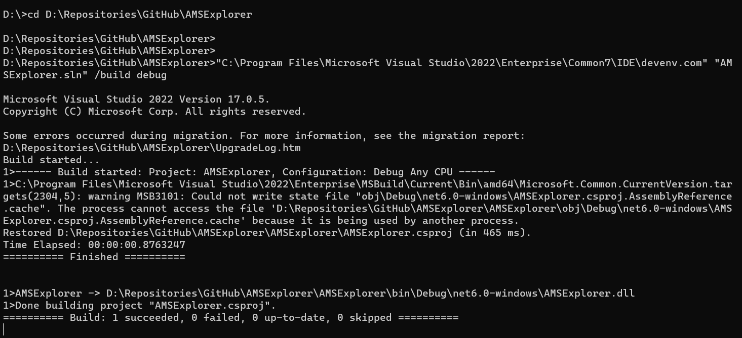 Azure Pipeline task goes to time out when running Visual Studio 2022 from windows-2022 env ...