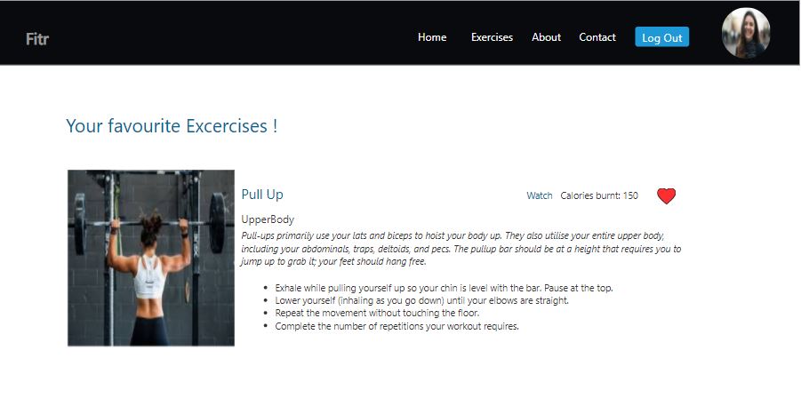 GitHub - njitvjk/fitr: fitness applcation