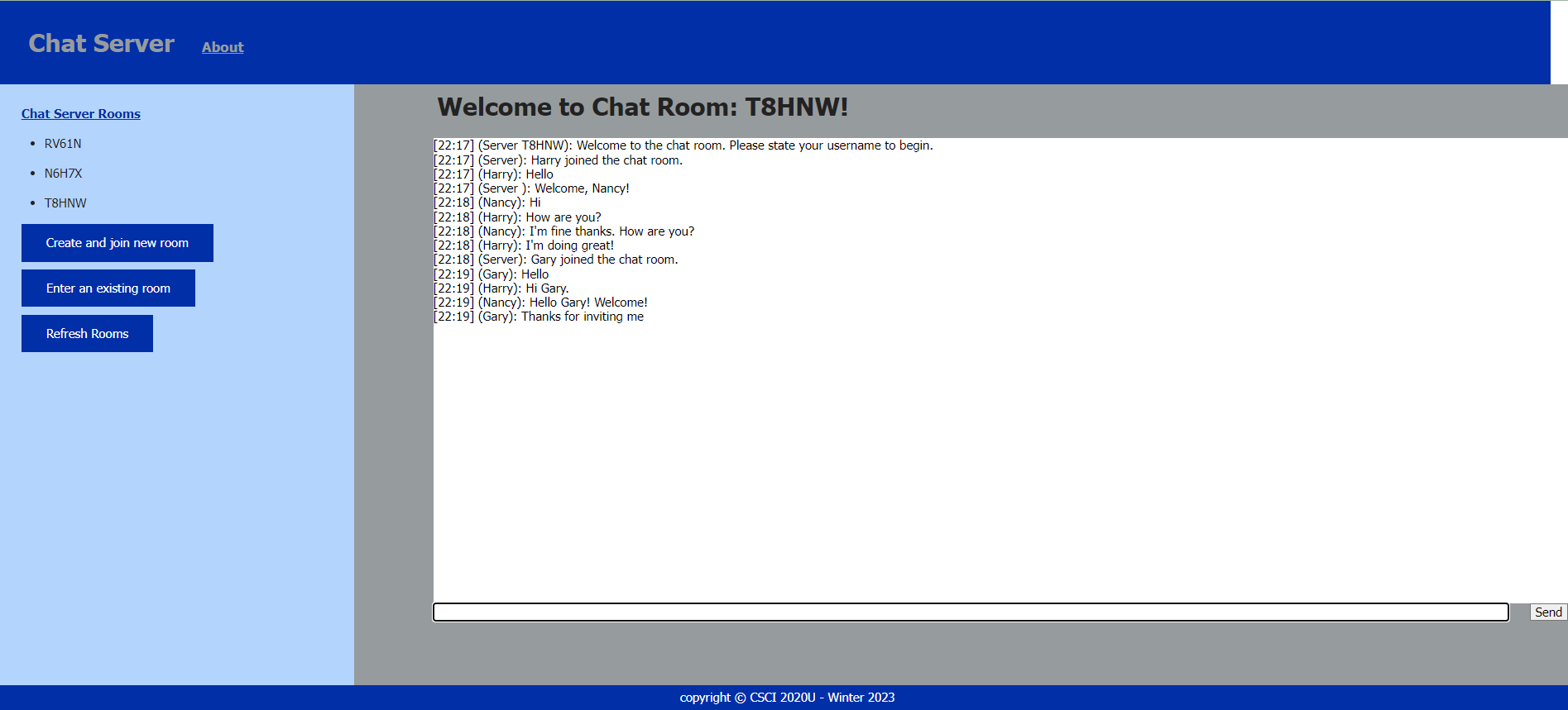 GitHub - Xuan0629/Web_Chat_Server: The repository is a duplication of the original submission of ...
