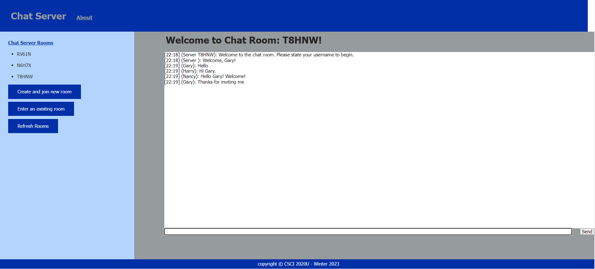 GitHub - Xuan0629/Web_Chat_Server: The repository is a duplication of the original submission of ...