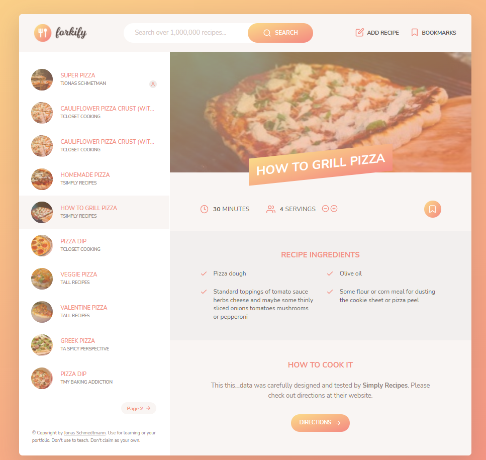 GitHub - Sakric/forkify-js-course