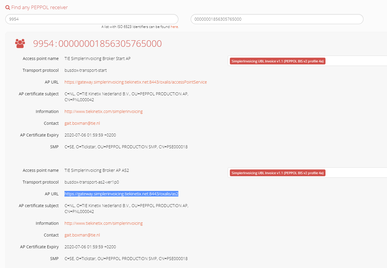 Getting an exception when sending the document to PEPPOL for OIN · Issue #344 · OxalisCommunity ...