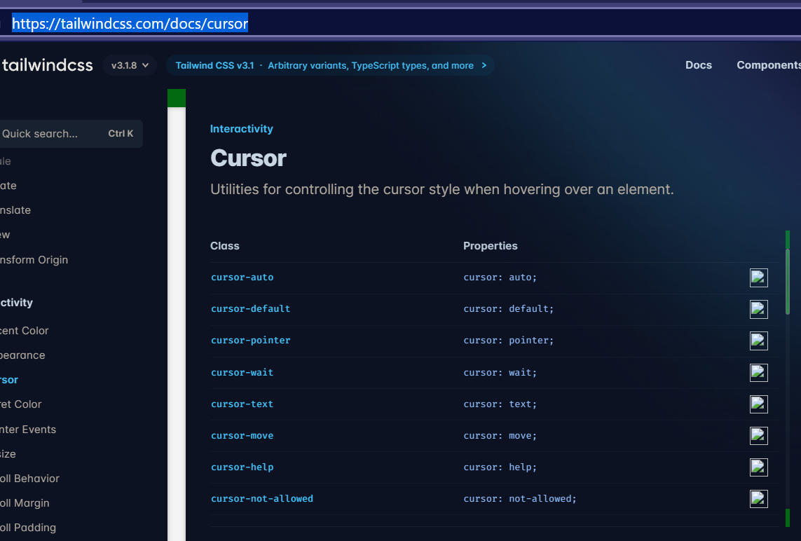 404 on cursor example pics · Issue #1364 · tailwindlabs/tailwindcss.com · GitHub