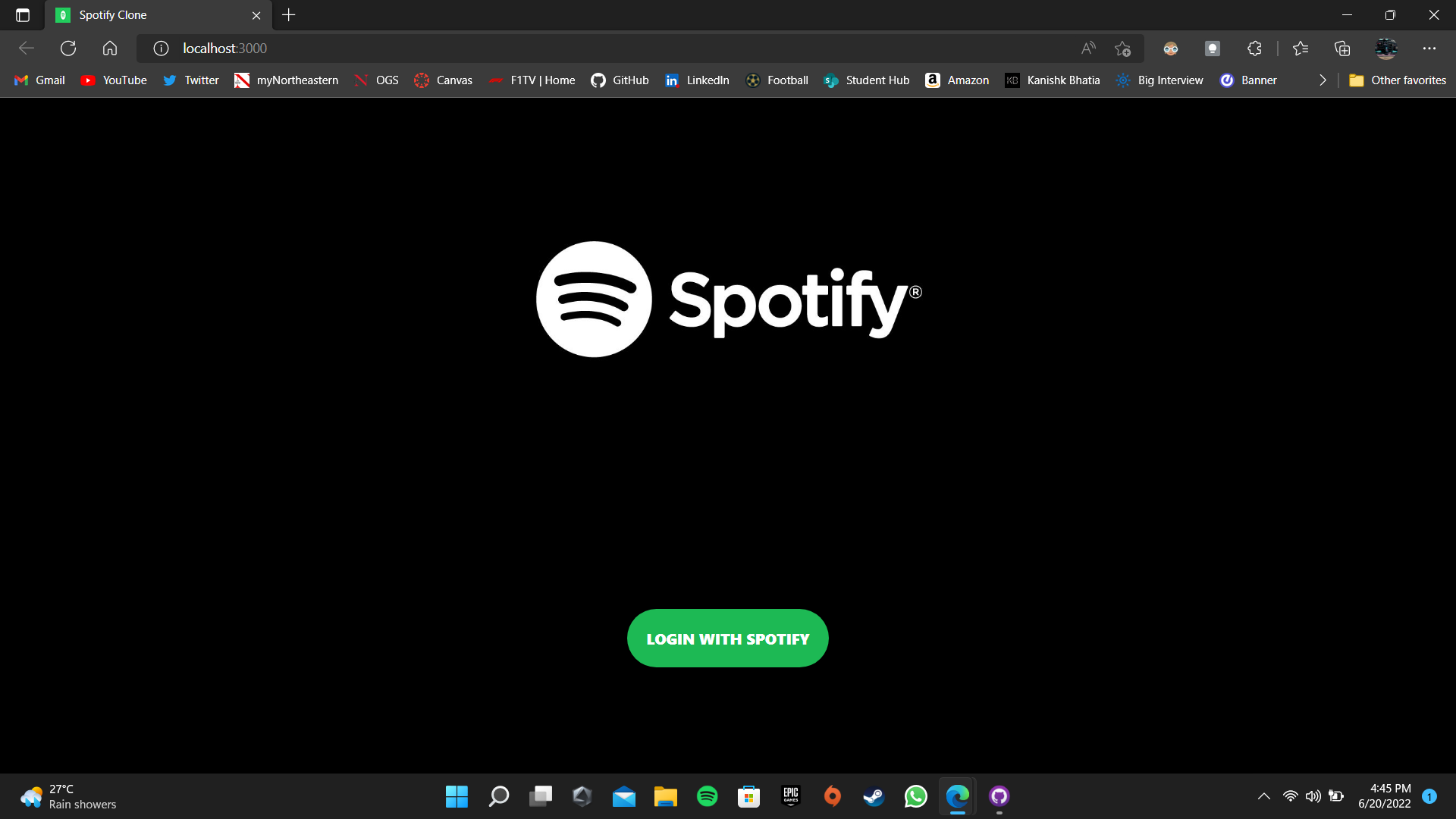 GitHub - bhatiakanishk/React-Spotify-Clone