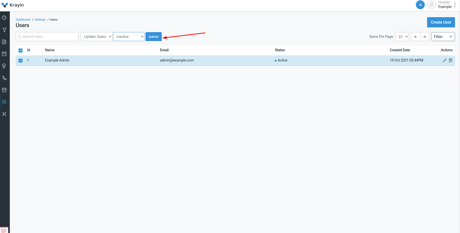When the admin trying to delete self account the message should be correct · Issue #568 · krayin ...