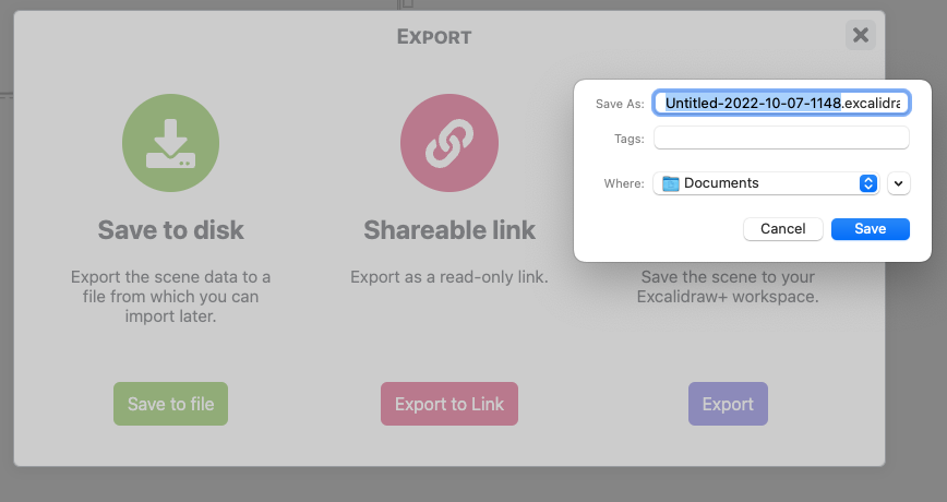 Save file picker is repeatedly not working · Issue #5100 · excalidraw/excalidraw · GitHub