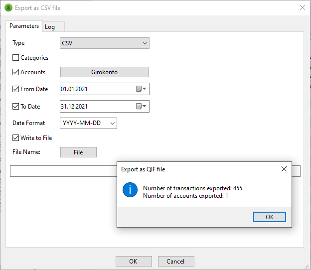 Export to MMEX CSV contains multiple accounts · Issue #5690 · moneymanagerex/moneymanagerex · GitHub