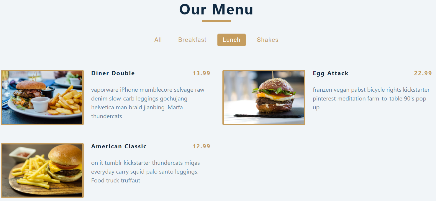 Github Jonghan Park Menus