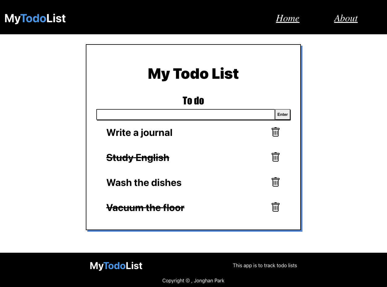 GitHub - Jonghan-park/mern_todo_app