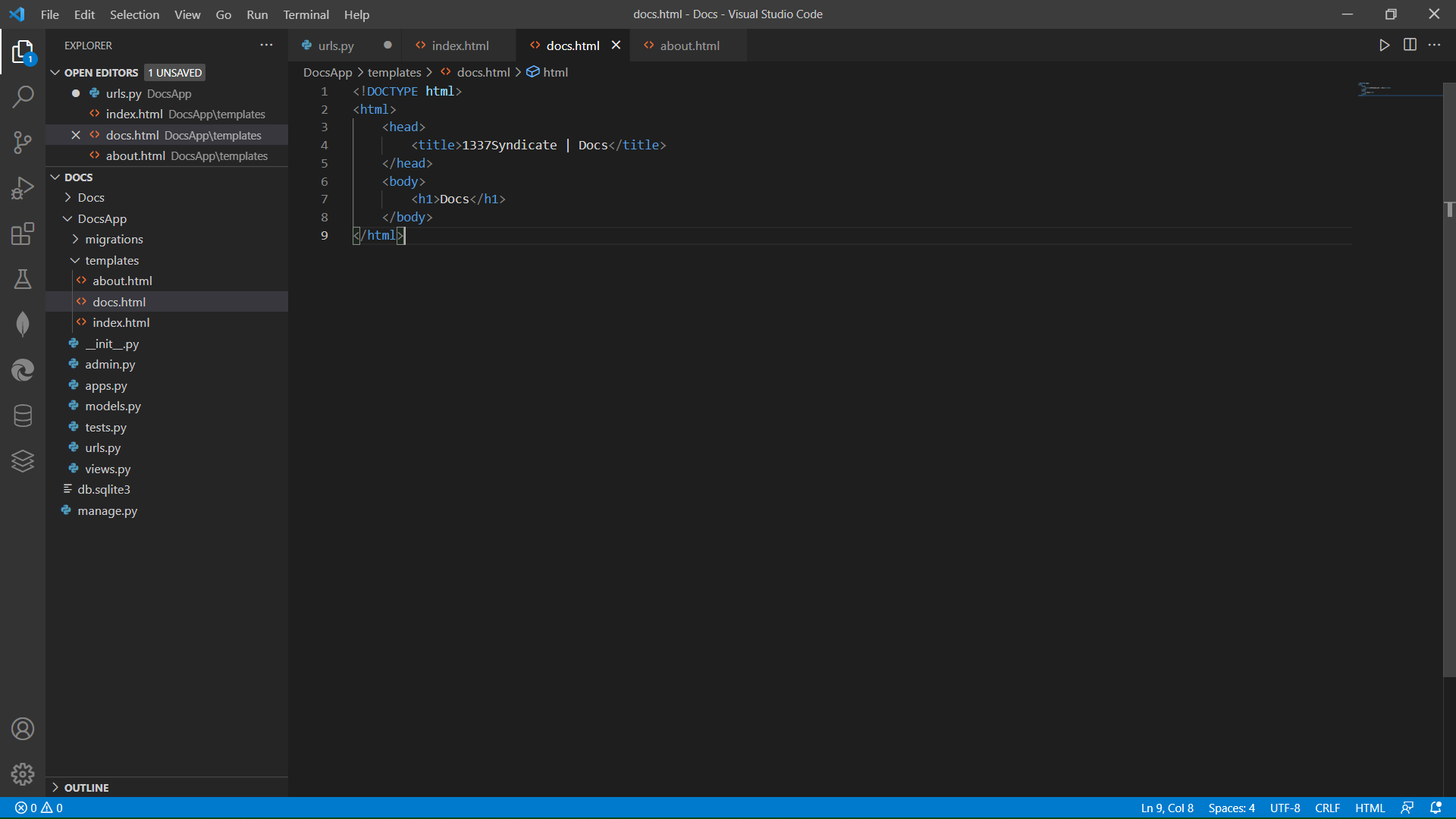 Django - trakter/Docs GitHub Wiki