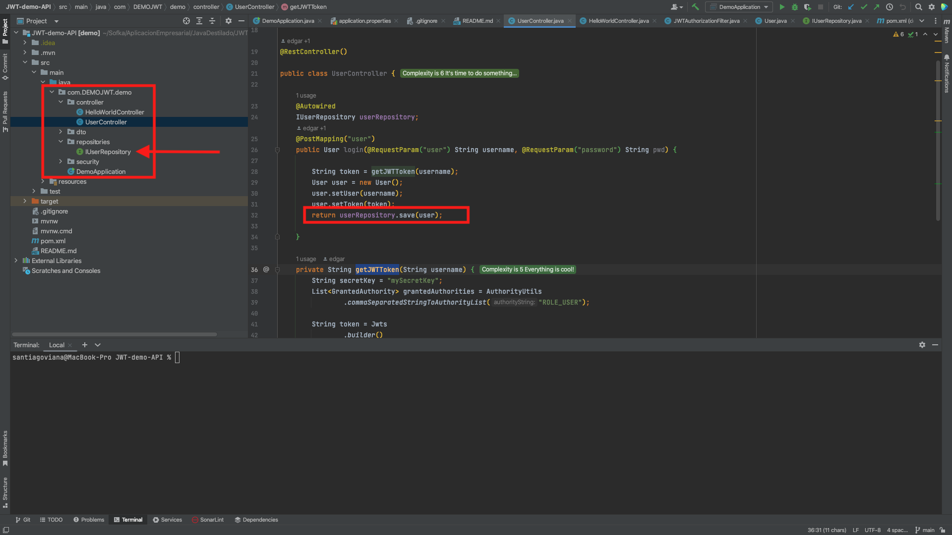 GitHub - salviega/AE-JWT-demo-API
