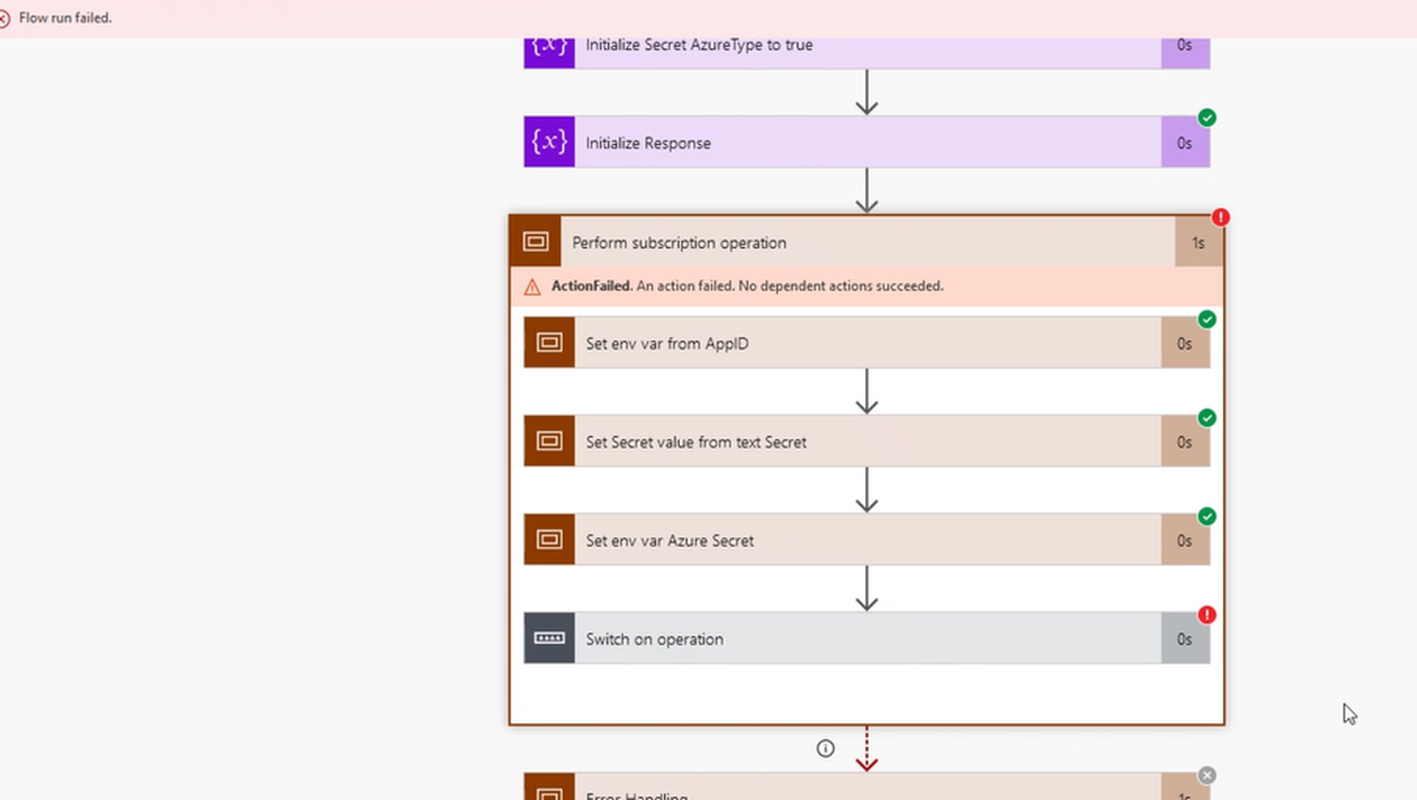 [CoE Starter Kit - BUG] Audit log cannot be started - secret value cannot be null · Issue #6463 ...