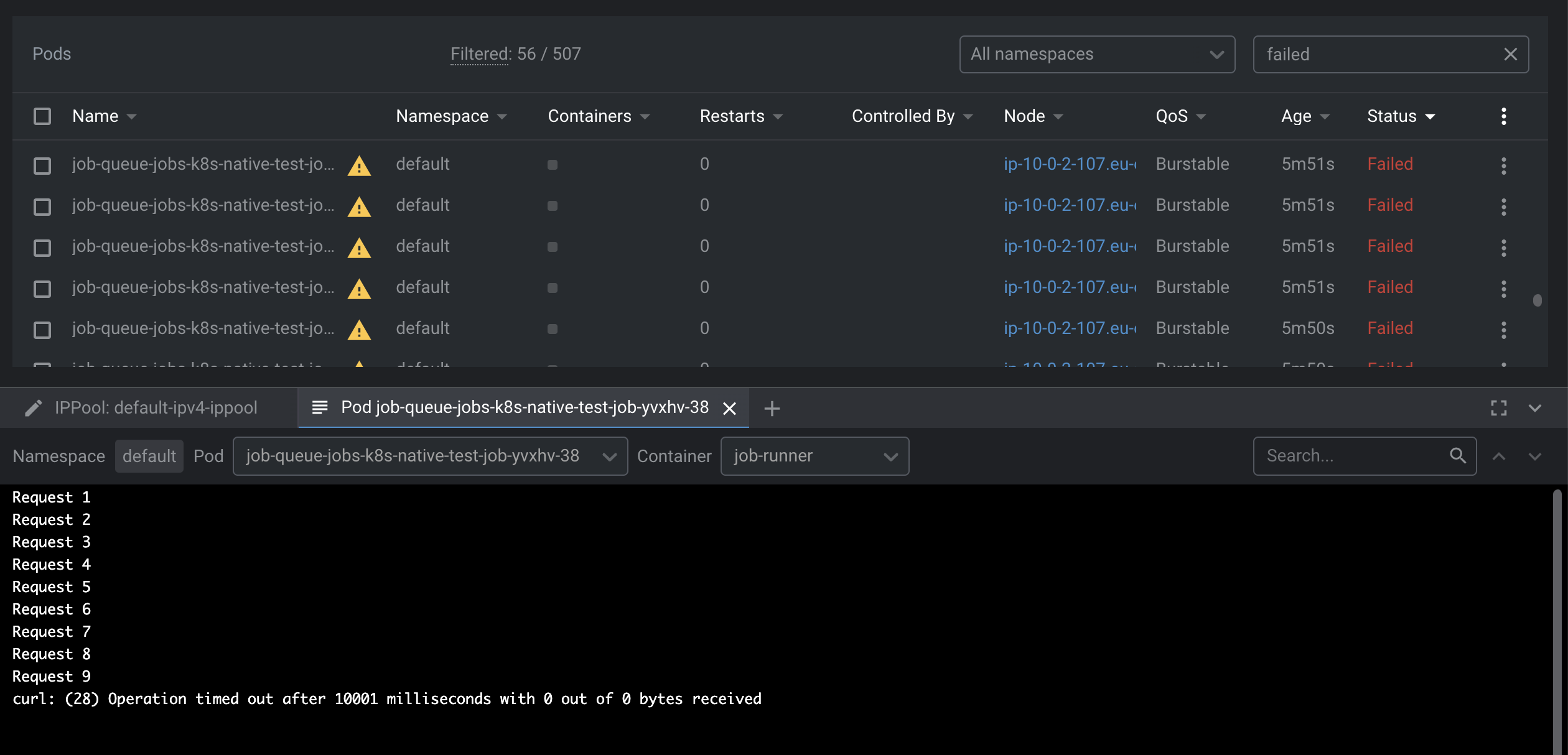 Transient connection timeouts from short-lived pods · Issue #7170 · projectcalico/calico · GitHub