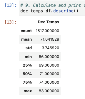 GitHub - forrestcasey/surfs_up: vs code, jupyter notebook, sql lite, sql alchemy, flask