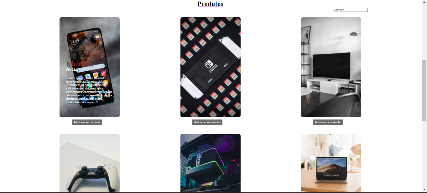 GitHub - Alerrando/Loja: Projeto de Construção de uma loja, feita na ...