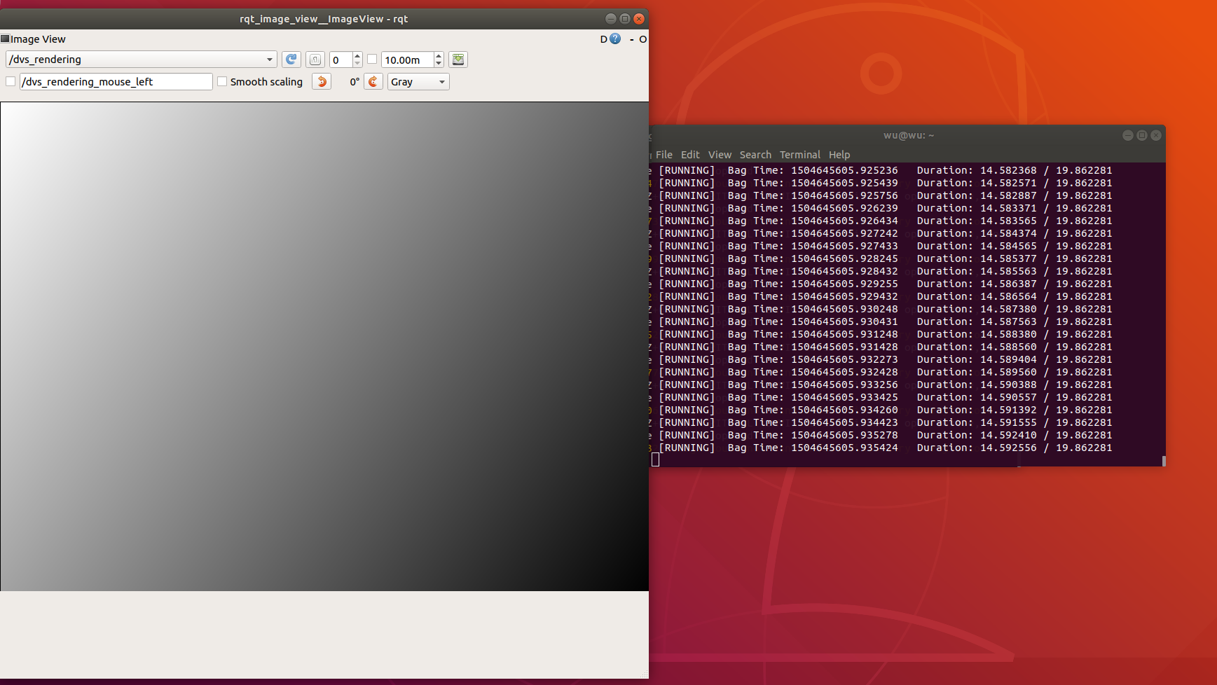 How to use the rpg_dvs_ros to visualize event cameras fused with lidar rosbag file? · Issue #129 ...