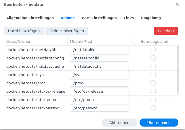 how to start netdata as docker within Synology DSM7 · netdata netdata · Discussion #12237 · GitHub
