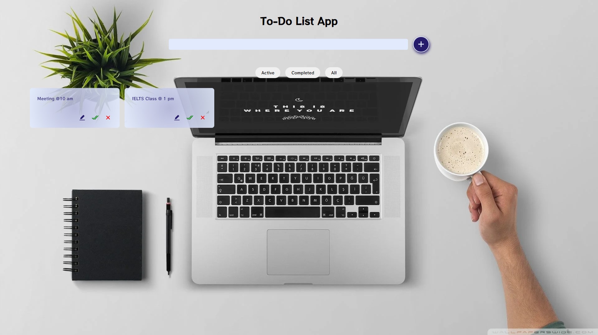 GitHub - sreemonkavungal/todo-list-react: This project was built using ...