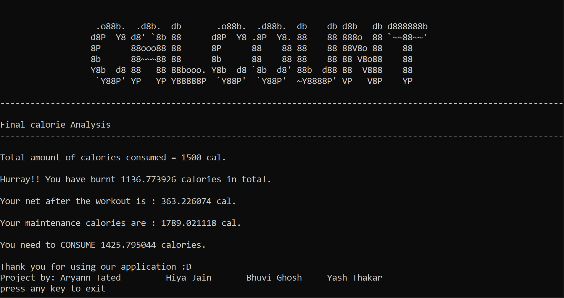 GitHub - yashyaks/caloriecounter: CP project