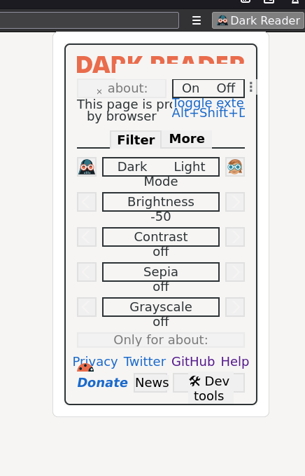 [Bug] Not working under thunderbird 91. · Issue #6726 · darkreader/darkreader · GitHub