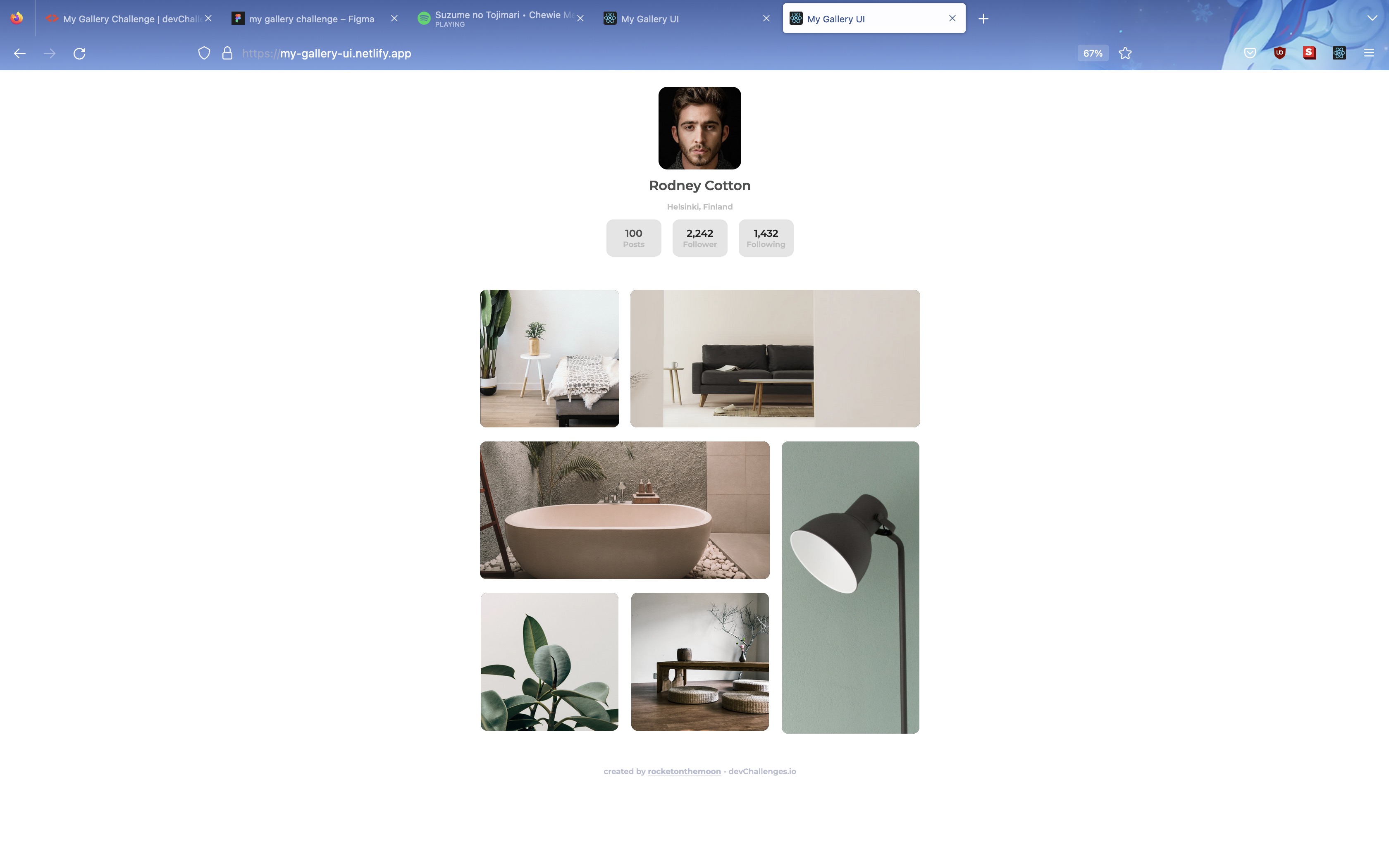 GitHub - rocketonthemoon/my-gallery-ui