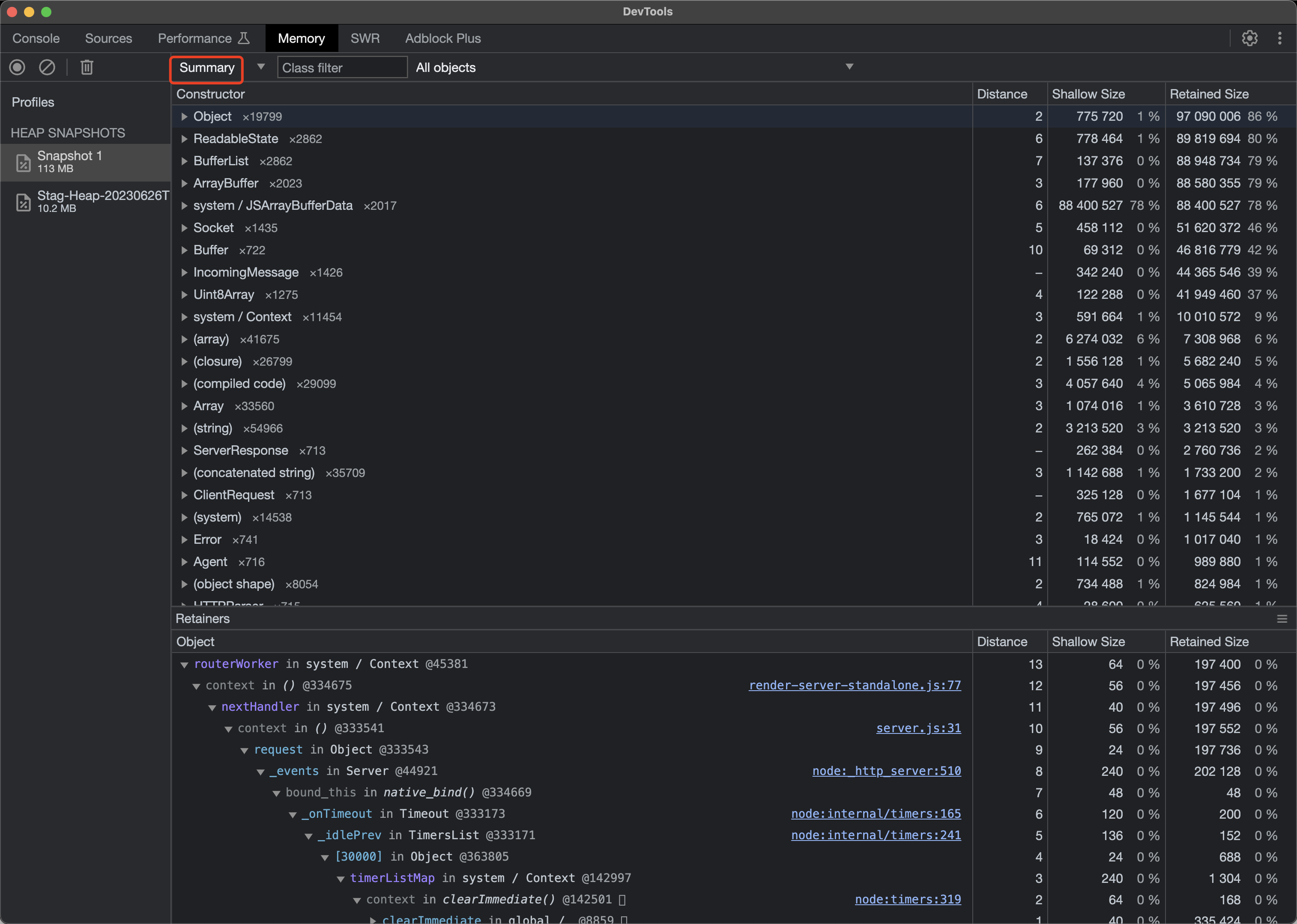 Memory usage continuously increase under standalone mode · vercel next.js · Discussion #51812 ...