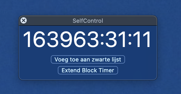 Extended Block Timer went wrong · Issue #708 · SelfControlApp/selfcontrol · GitHub