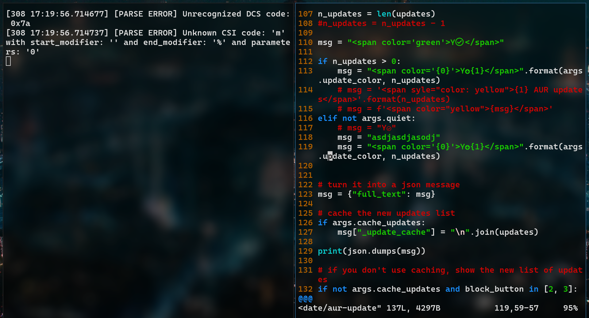 Unrecognized DCS and CSI code when opening python files with XDG-open · Issue #4191 · kovidgoyal ...