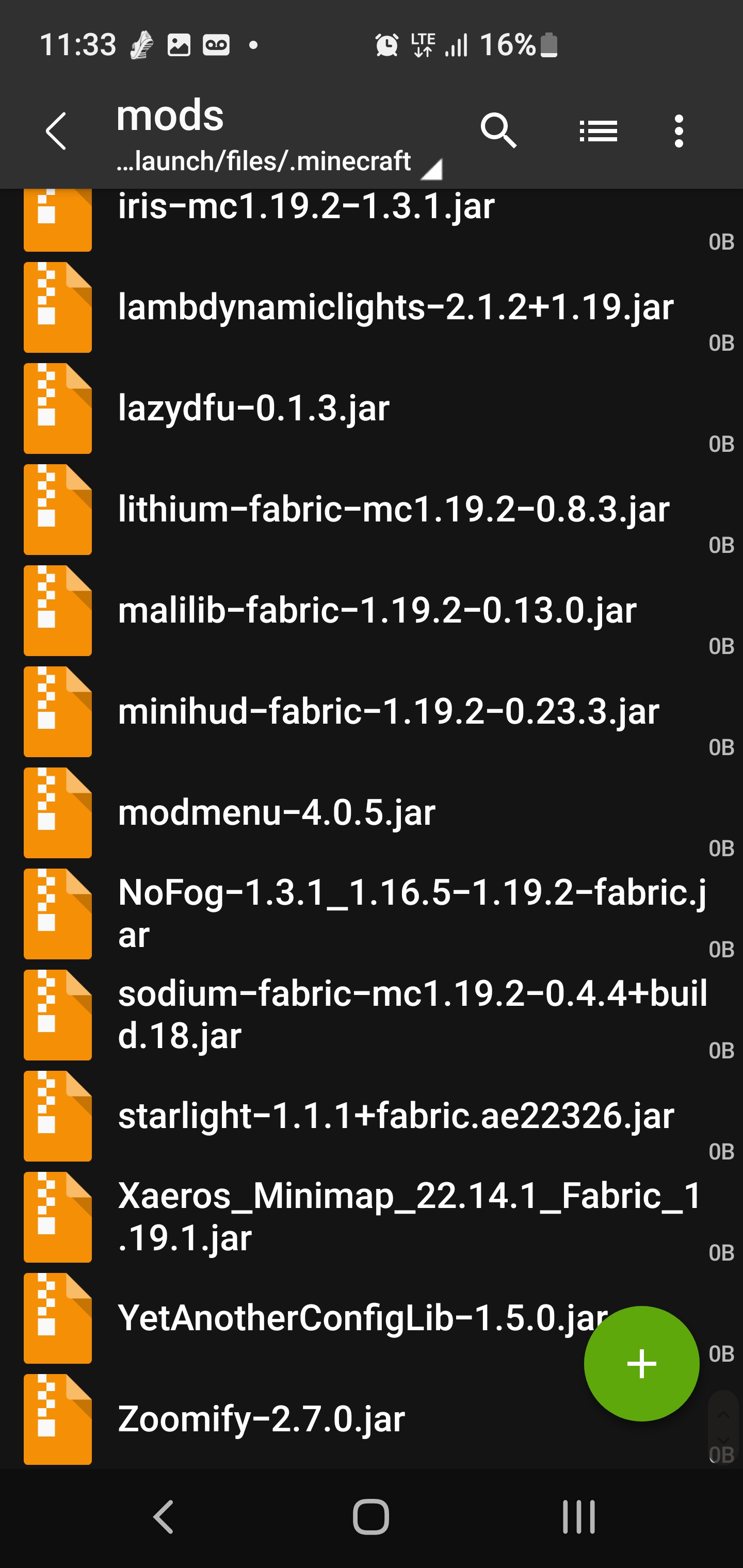 Mod "X" doesn't work · Issue #1948 · PojavLauncherTeam/PojavLauncher · GitHub