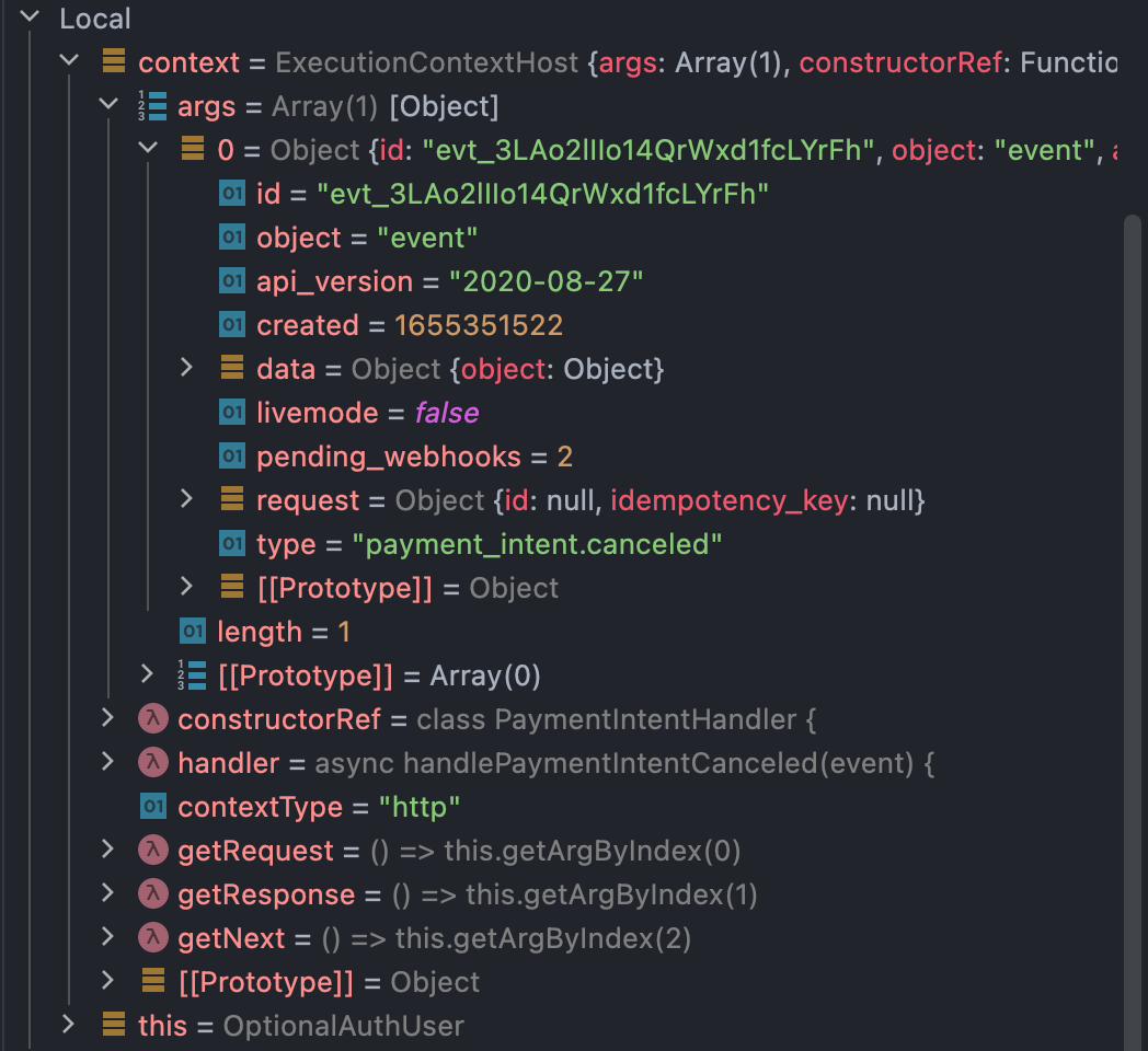 [Stripe] Execution context in webhook handlers incorrectly has 'http' type · Issue #454 ...