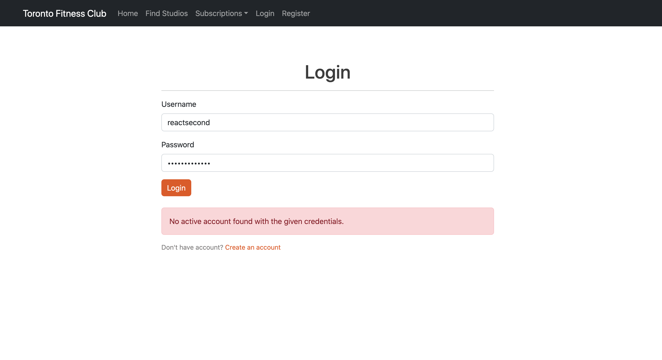 GitHub - enn-cal/TorontoFitness: Full-stack web application for Toronto Fitness built with React ...