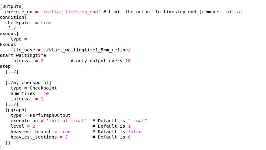 Missing the timestep output file · idaholab moose · Discussion #25031 · GitHub