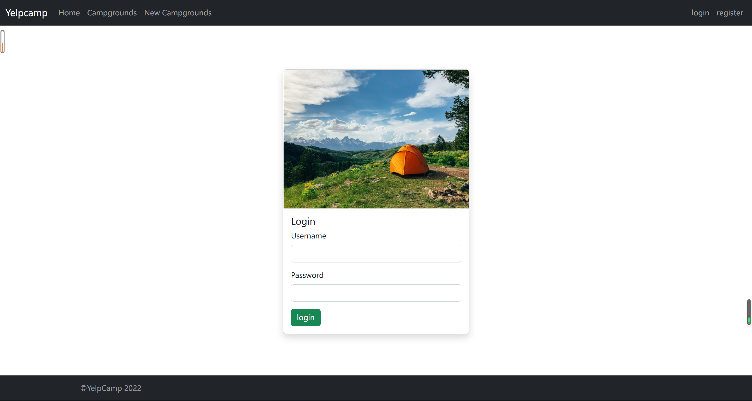 GitHub - shubowan/Campground-web-app: A campground app, people can post campground info and reviews.
