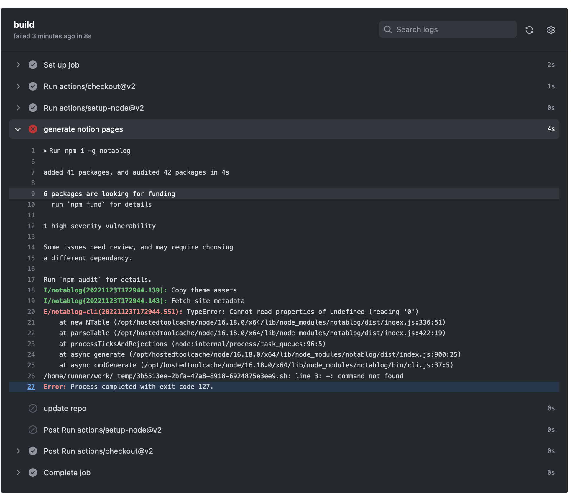 TypeError: Cannot read properties of undefined (reading '0') at getAllBlocksInOnePage · Issue ...