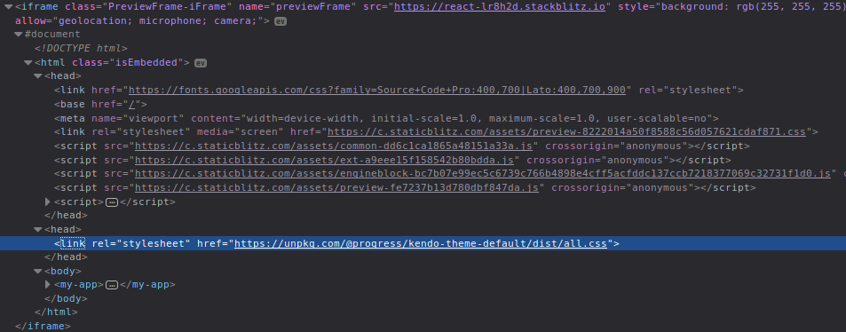 Stylesheets In Html Are Added After Application Scripts · Issue 584 · Stackblitzcore · Github