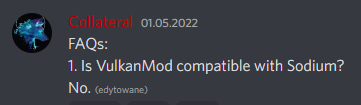VulcanMod is incompaitable with sodium. · Issue #76 · TheUsefulLists/UsefulMods · GitHub