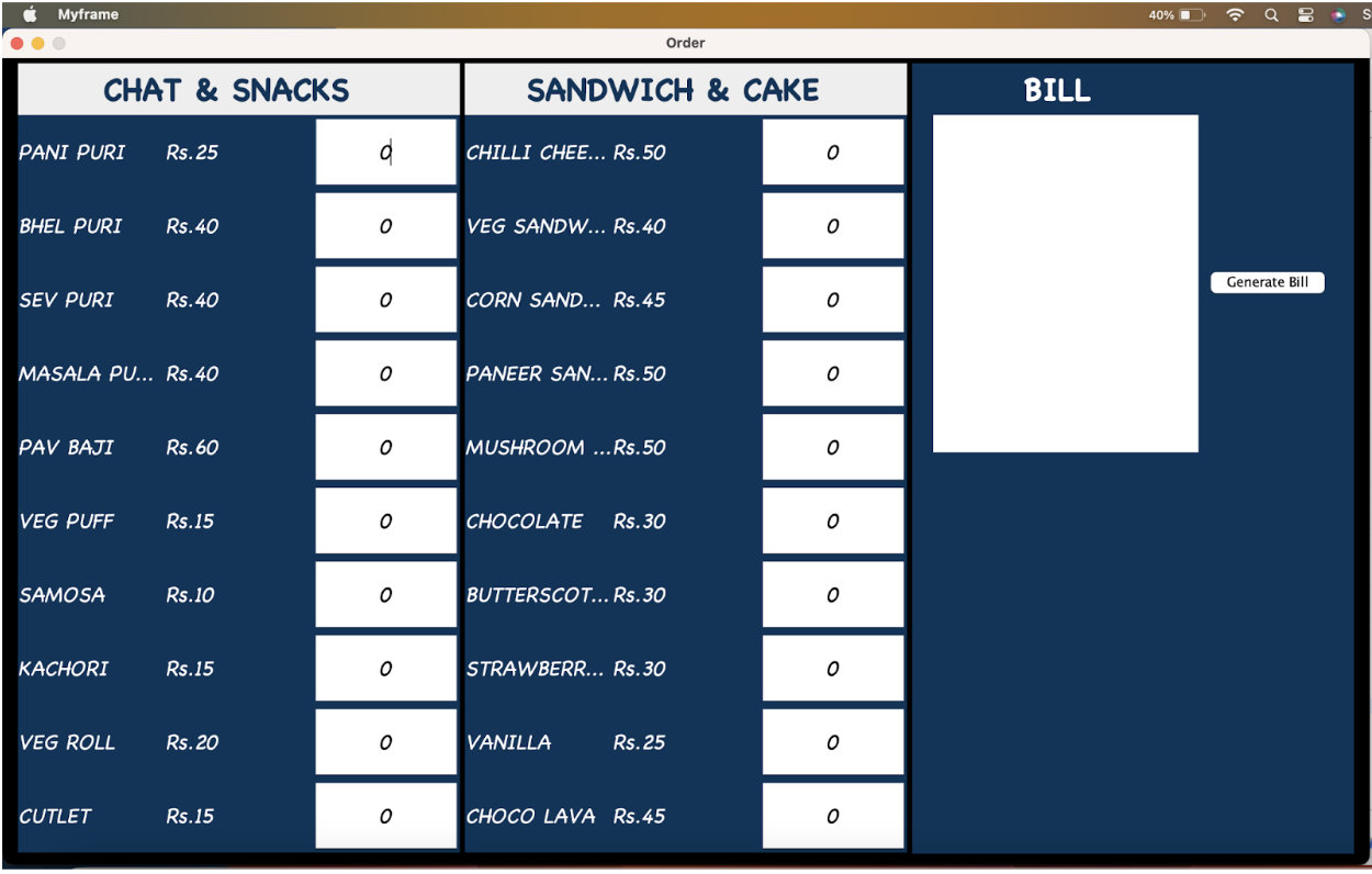 GitHub - MadhumithaK05/Billing-System: Java Mini Project