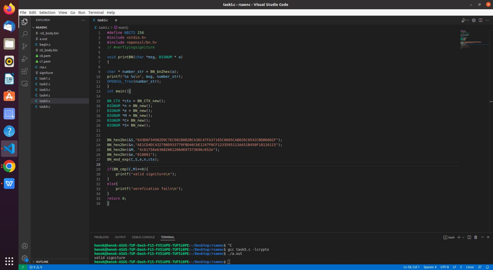 GitHub - HenokMekuanint/RSA_PUBLIC_KEY_ENCRYPTION_AND_SINGITURE_LAB