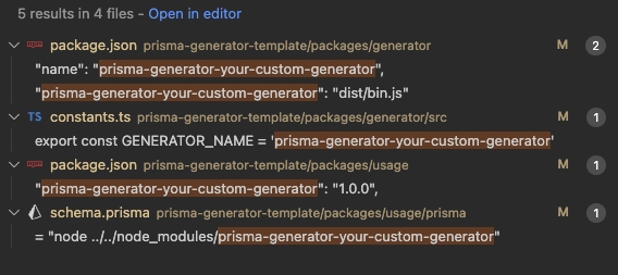 GitHub - cloudservice-io/prisma-generator-template: Template for Prisma Generators