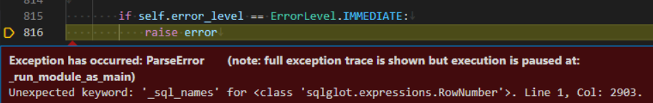 ROW_NUMBER Function is caught having no table in validate_qualify_columns method of qualify ...