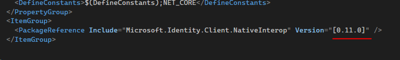 [Feature Request] Set specific versioning for Native Interop · Issue #3524 · AzureAD/microsoft ...