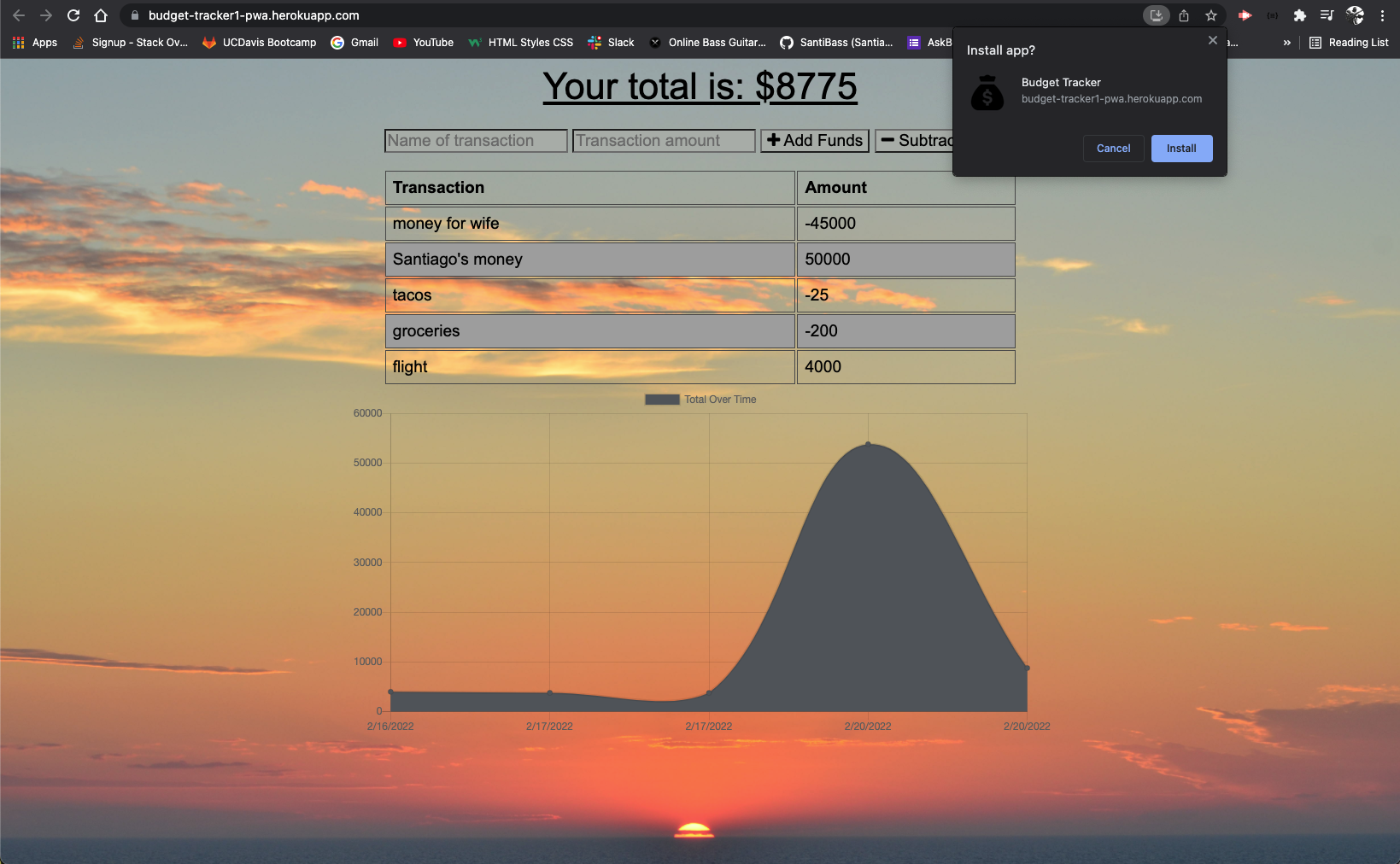 GitHub - SantiBass/budget-tracker