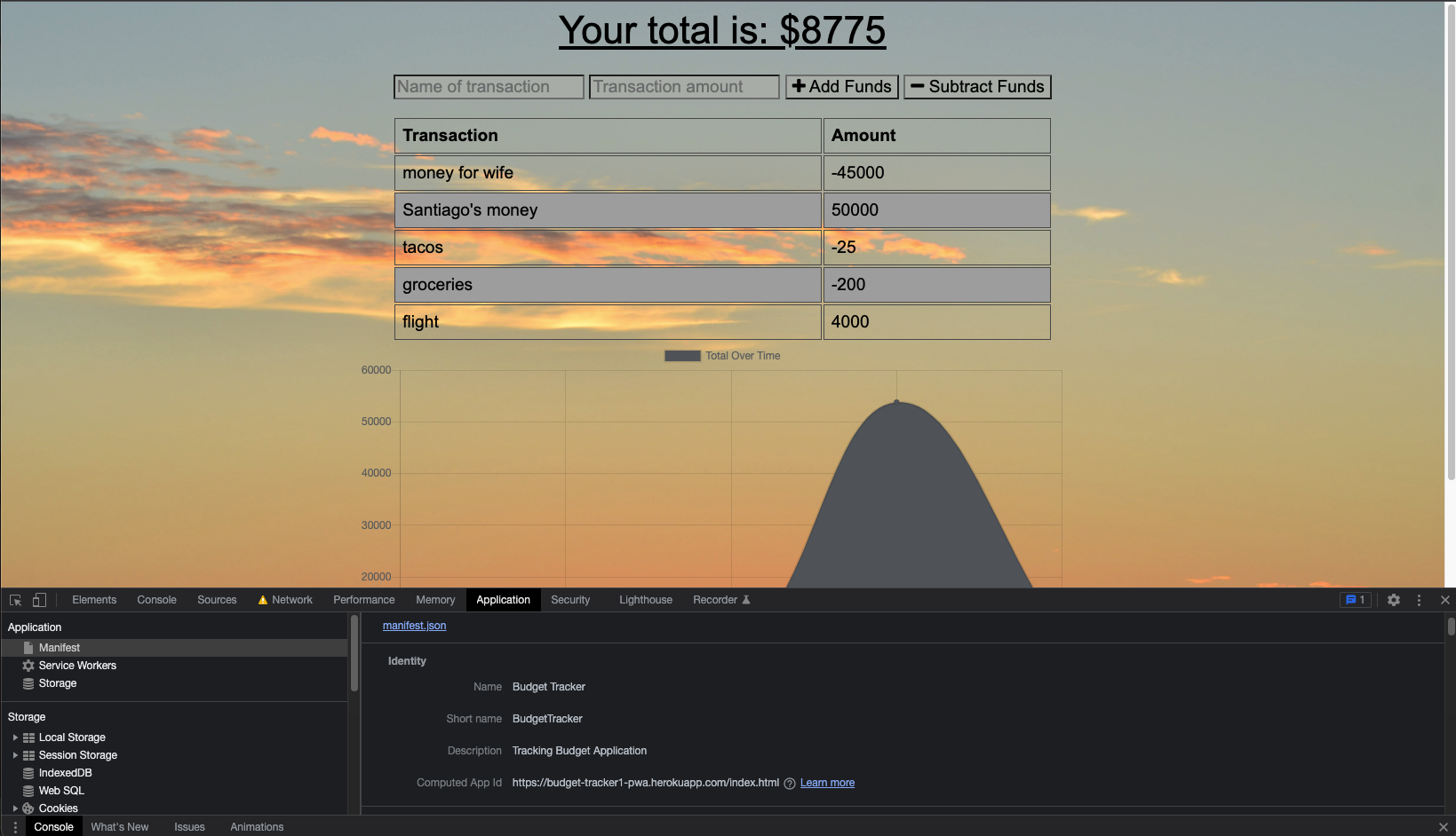 GitHub - SantiBass/budget-tracker