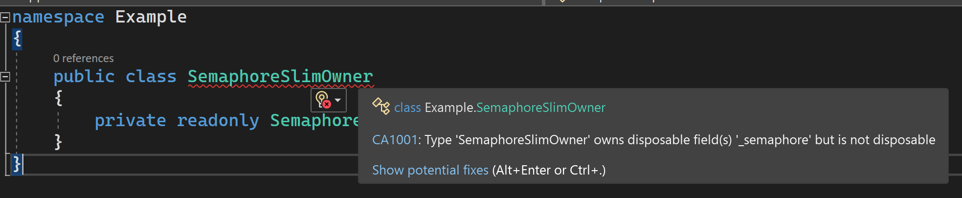 CA1001 Doesn't Fire When `new(...)` Syntax Is Used · Issue #5898 · dotnet/roslyn-analyzers · GitHub