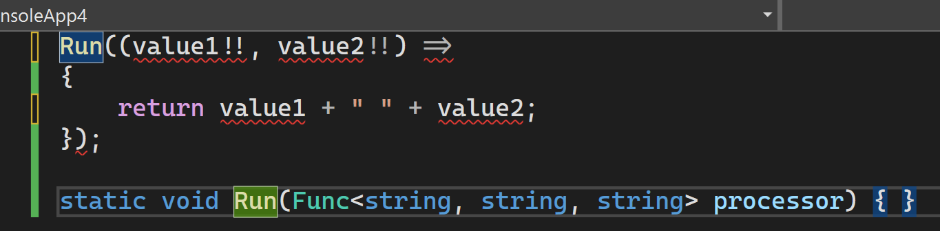 Multiple Parameter Null Checks In `func` Causes Compiler Error · Issue 60547 · Dotnetroslyn