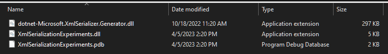 Microsoft Xmlserializer Generator Does Not Seem To Work With Framework 4 8 · Issue 84376