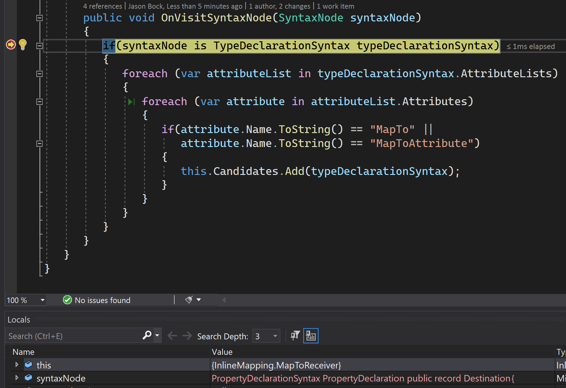 RecordDeclarationSyntax Nodes Do Not Show Up In Syntax Receivers · Issue #46963 · dotnet/roslyn ...